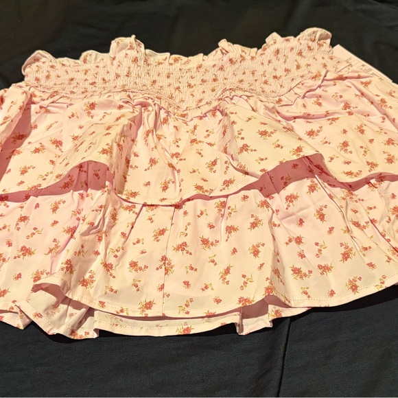 wild fable | Skirts | Wild Fable Target Brand Light Pink Floral Skirt ...
